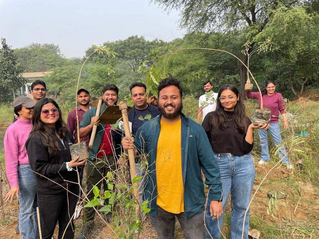 ECSO Global India Joins Forces with Grow Billion Trees for a Green Gur
