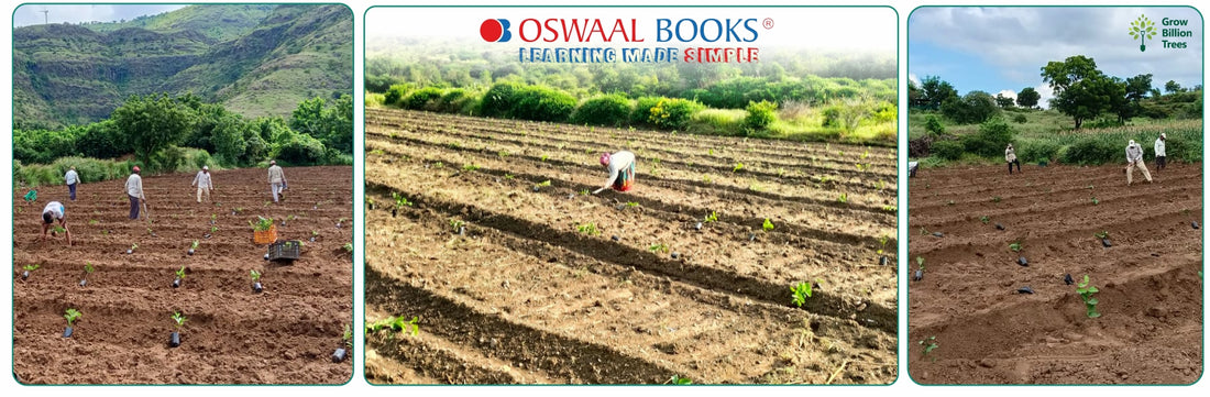 One Book, One Tree: Oswaal's Commitment to a Greener Tomorrow – Grow ...