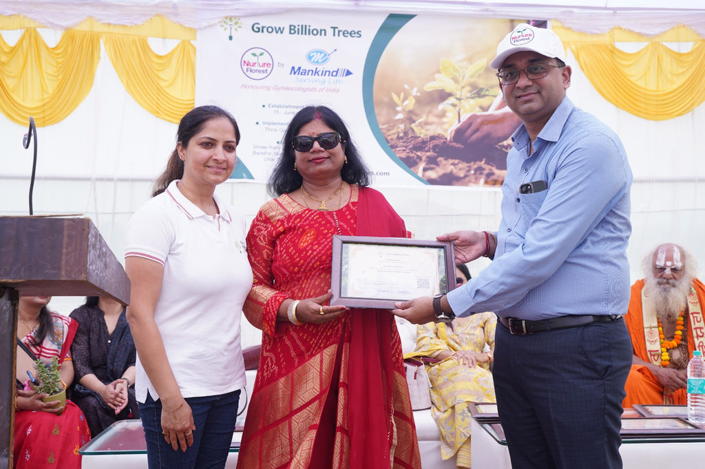 Nurture Florest - An Initiative by Mankind Pharma – Grow Billion Trees